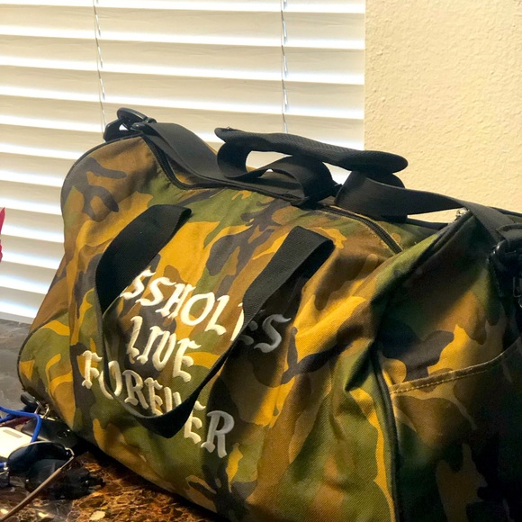 assholes live forever | Bags | Assholes Live Forever Mens Camouflage ...
